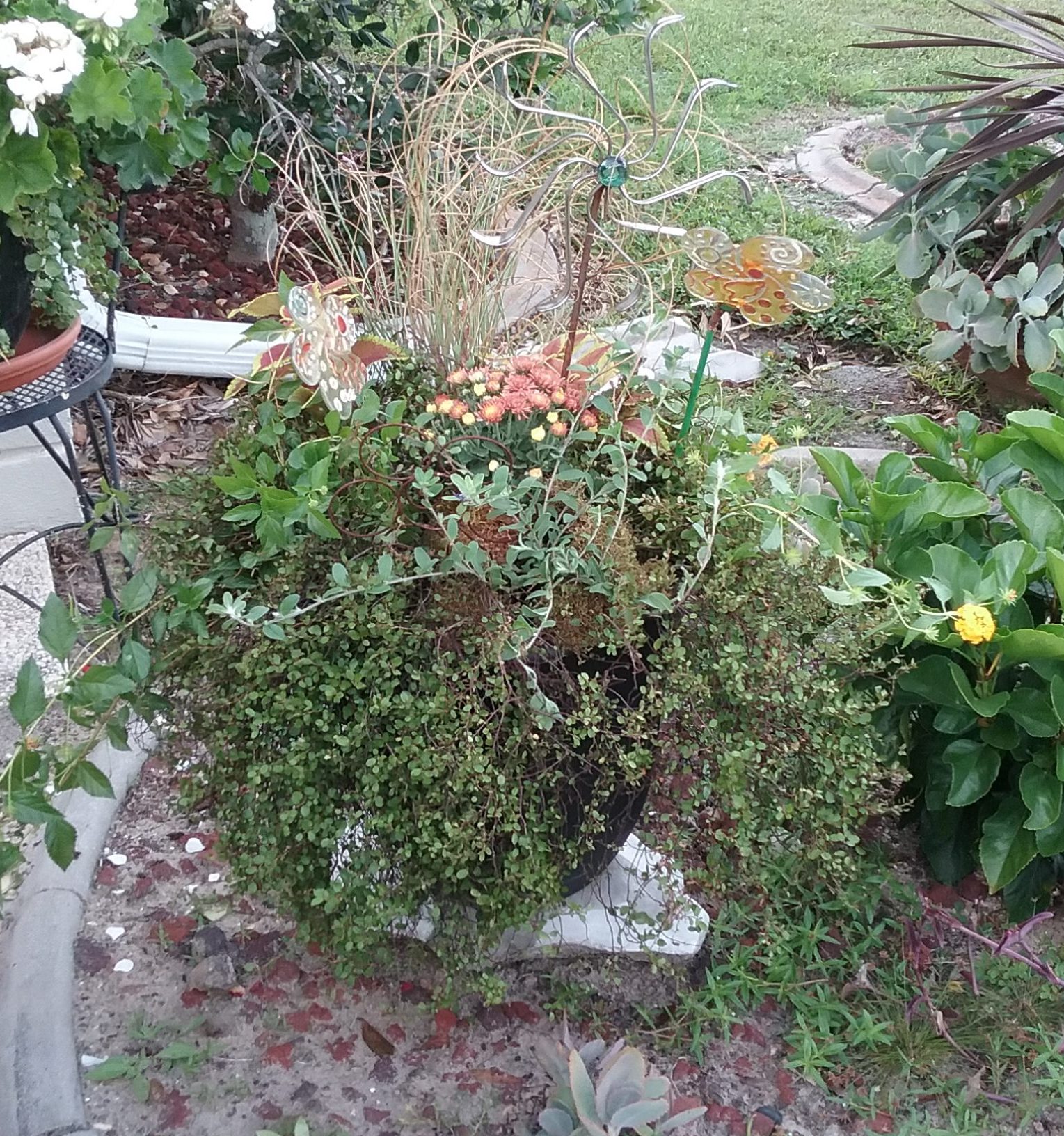 Fall Planters - From Farmhouse to Florida